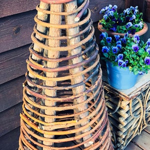 Handmade Willow Twig Cone Topiary Tree - 36 Inch - Etsy
