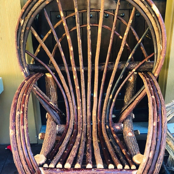 Bent Wood Chair - Etsy