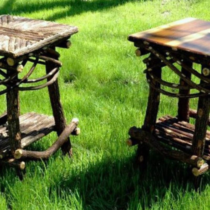 Willow End Tables - Etsy