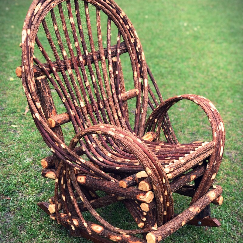 Bent Willow Chairs - Etsy