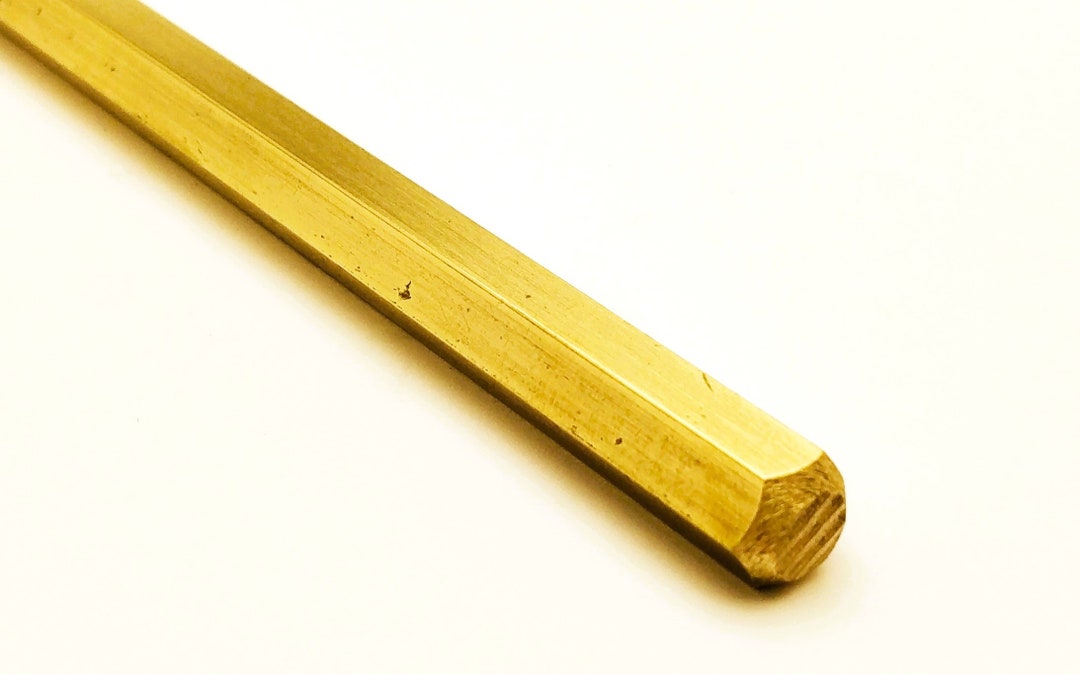 Solid Brass Hexagonal Bar - Etsy