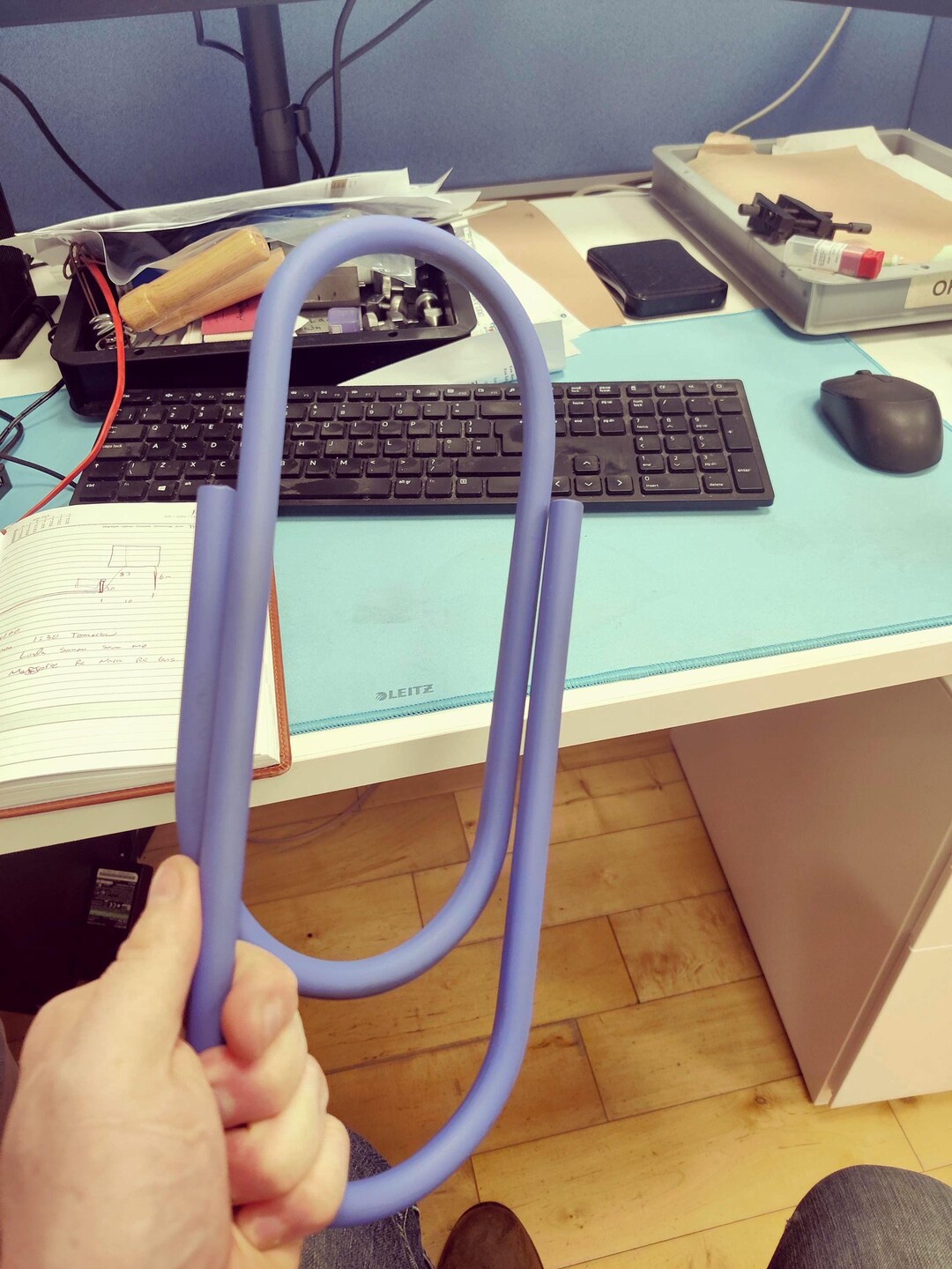 12 Inch Giant Steel Paperclip - Etsy