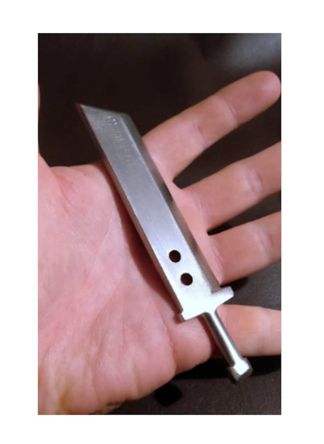 Solid Steel Buster Sword - - Etsy