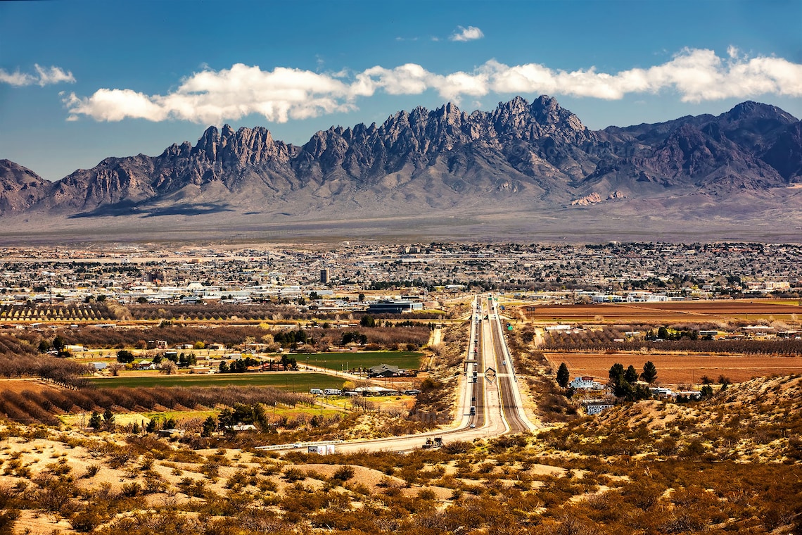 Las Cruces Photo Las Cruces & Organ Mountains View Las | Etsy