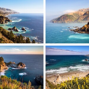Big Sur Print Set | "views of Big Sur" | California Beach Photo Set ...