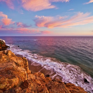 Malibu Photography | Point Dume Sunset Photo Print | Malibu California ...