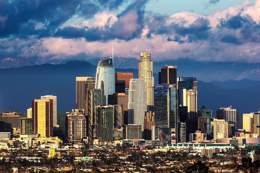 Los Angeles Photography | "la Skyline View" | Los Angeles Photo | Los ...