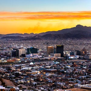 El Paso Old Skyline Photo - El Paso Scenic Drive Sunset Photography, El ...