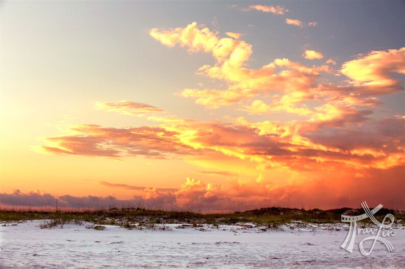 Gulf Coast Photo Set, Gulf Coast Sunset, Alabama Beach Print Set ...