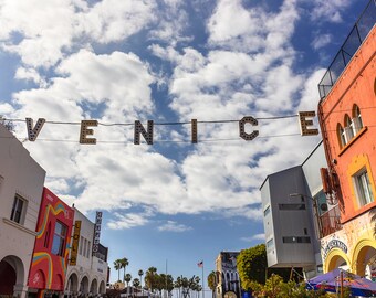 Venice Beach Sign Print - Etsy