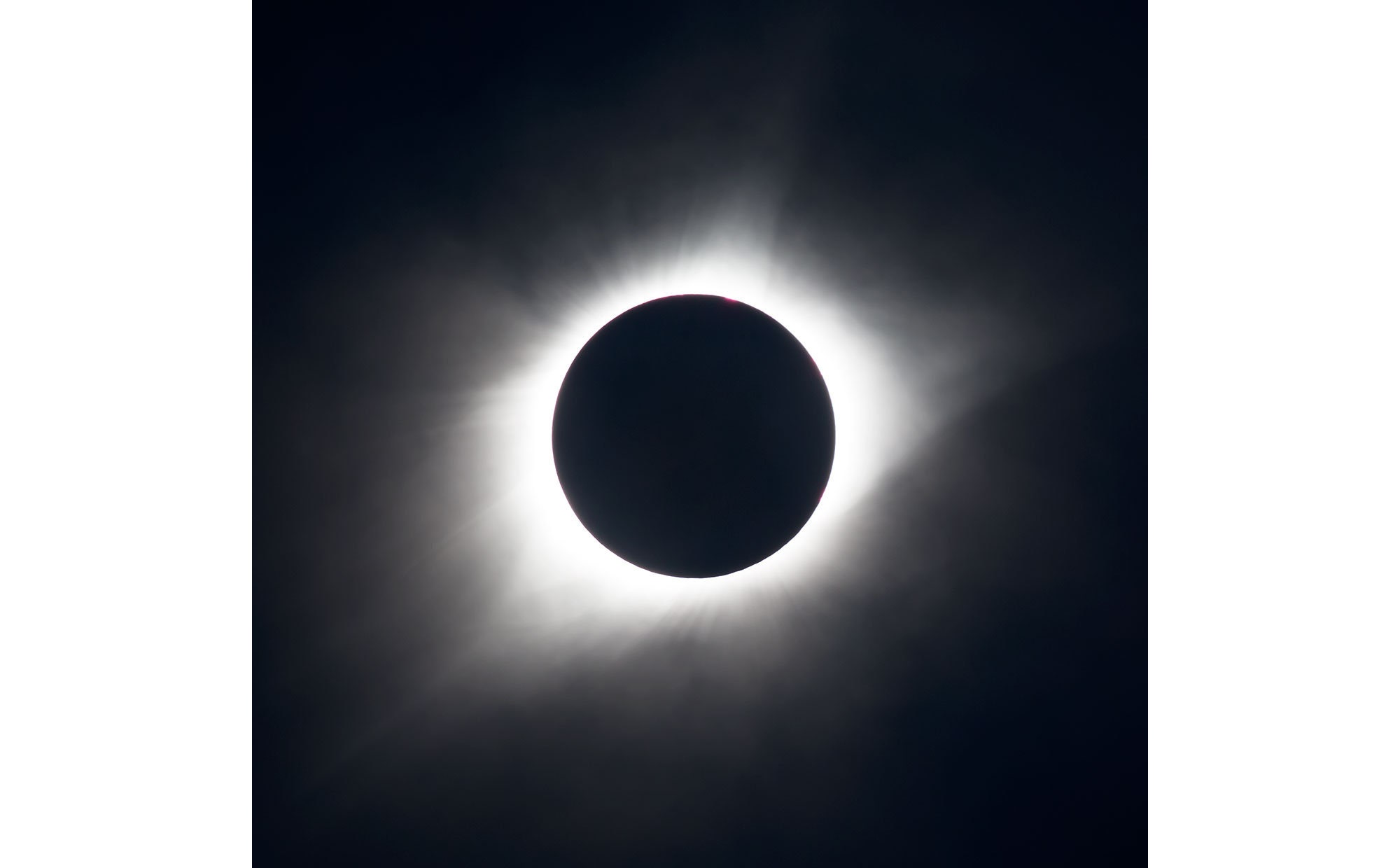 2017 Solar Eclipse Square Print totality Total Eclipse Photo 2017 Solar ...