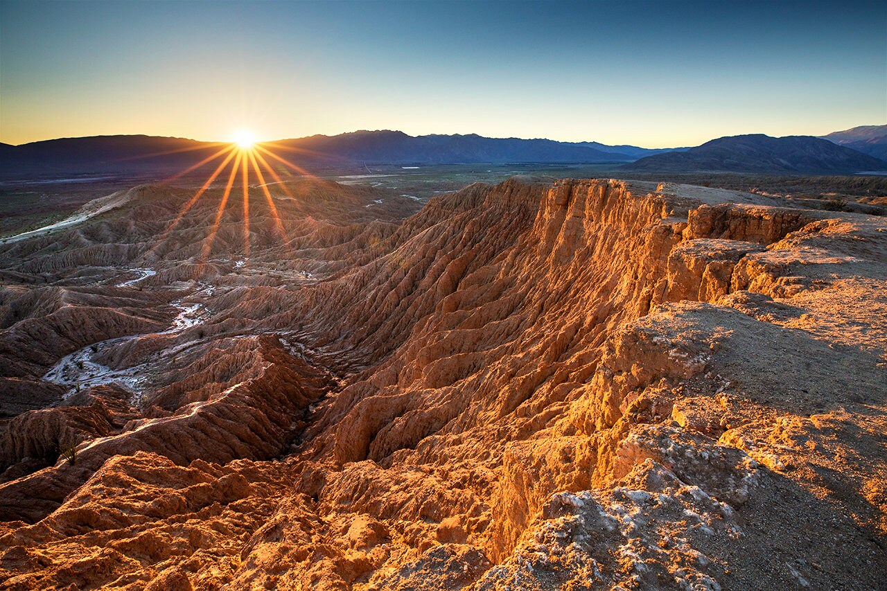 Anza-Borrego Photography Fonts Point Sunset - Etsy Nederland