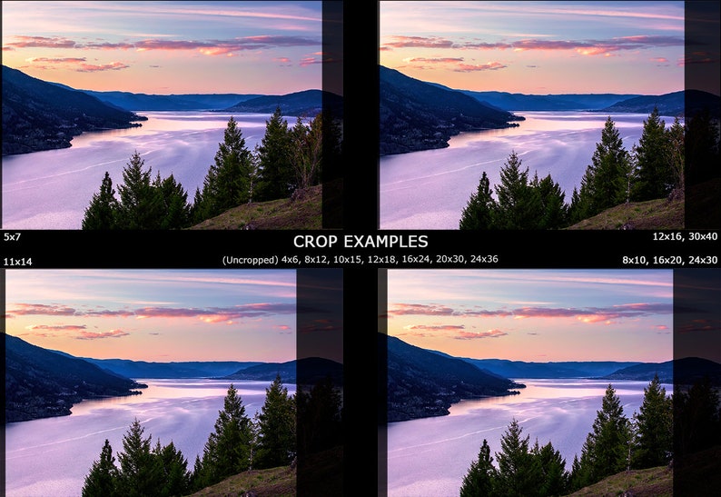 Kelowna Print knox Mountain View British - Etsy