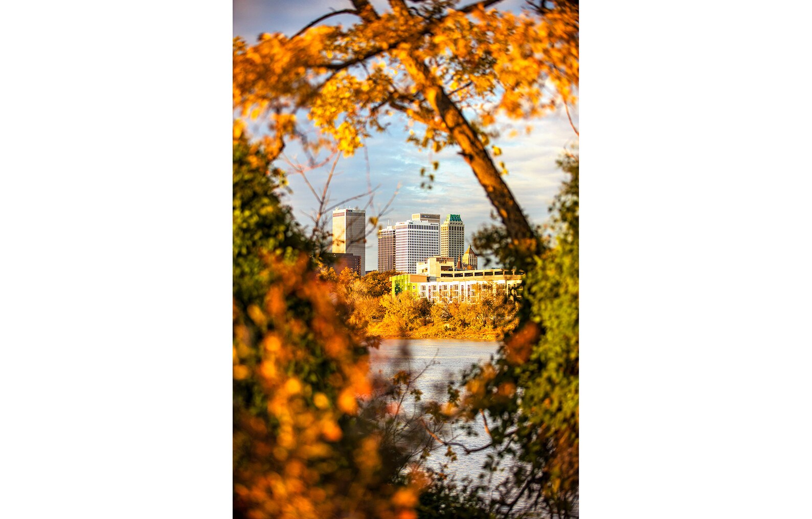 Tulsa Photography Tulsa Autumn View Tulsa Oklahoma Photo | Etsy