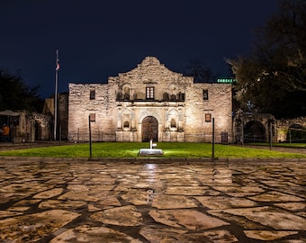 Alamo Wall Art | Etsy