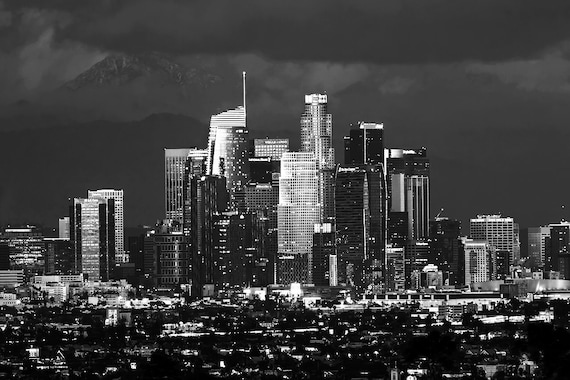 Skyline Wallpaper Black And White