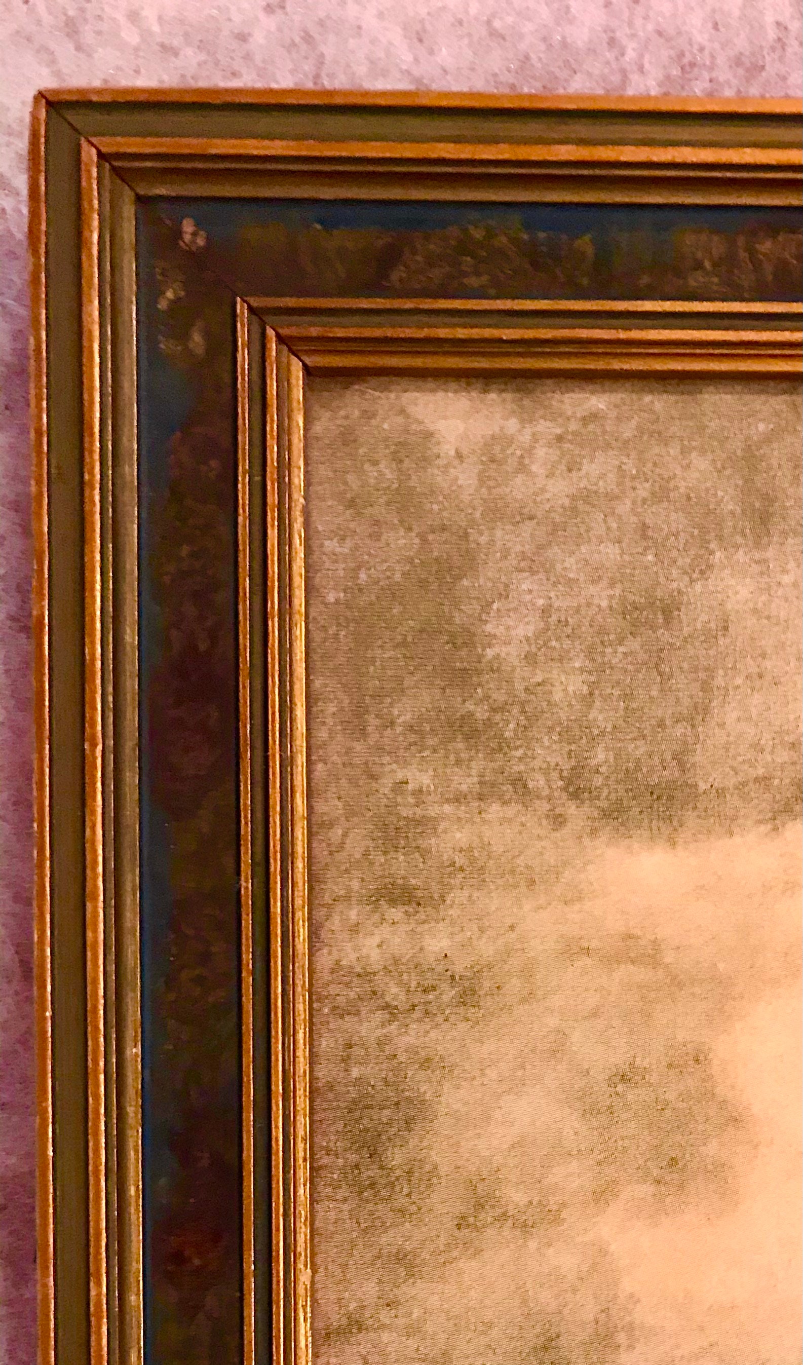 Antique Blue Boy Print - Etsy