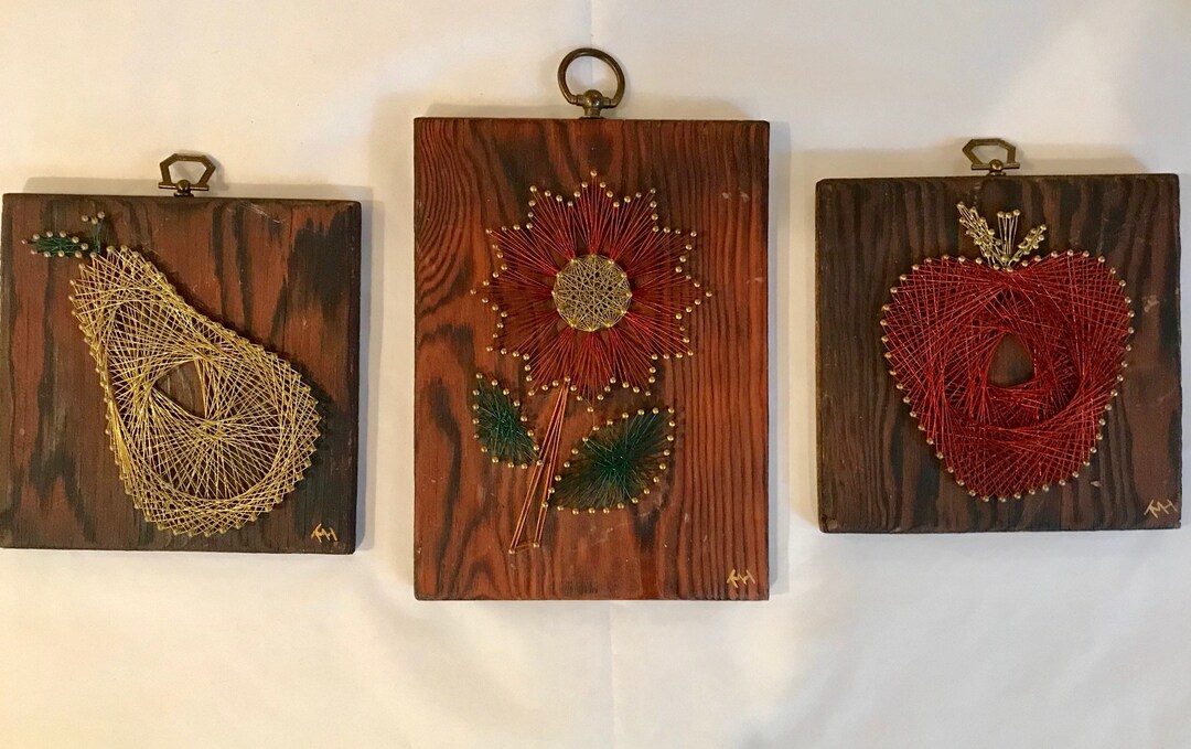 Vintage Metal String Art - Etsy