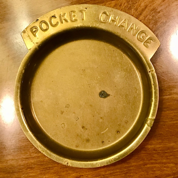 Brass Pocket Change Holder - Etsy