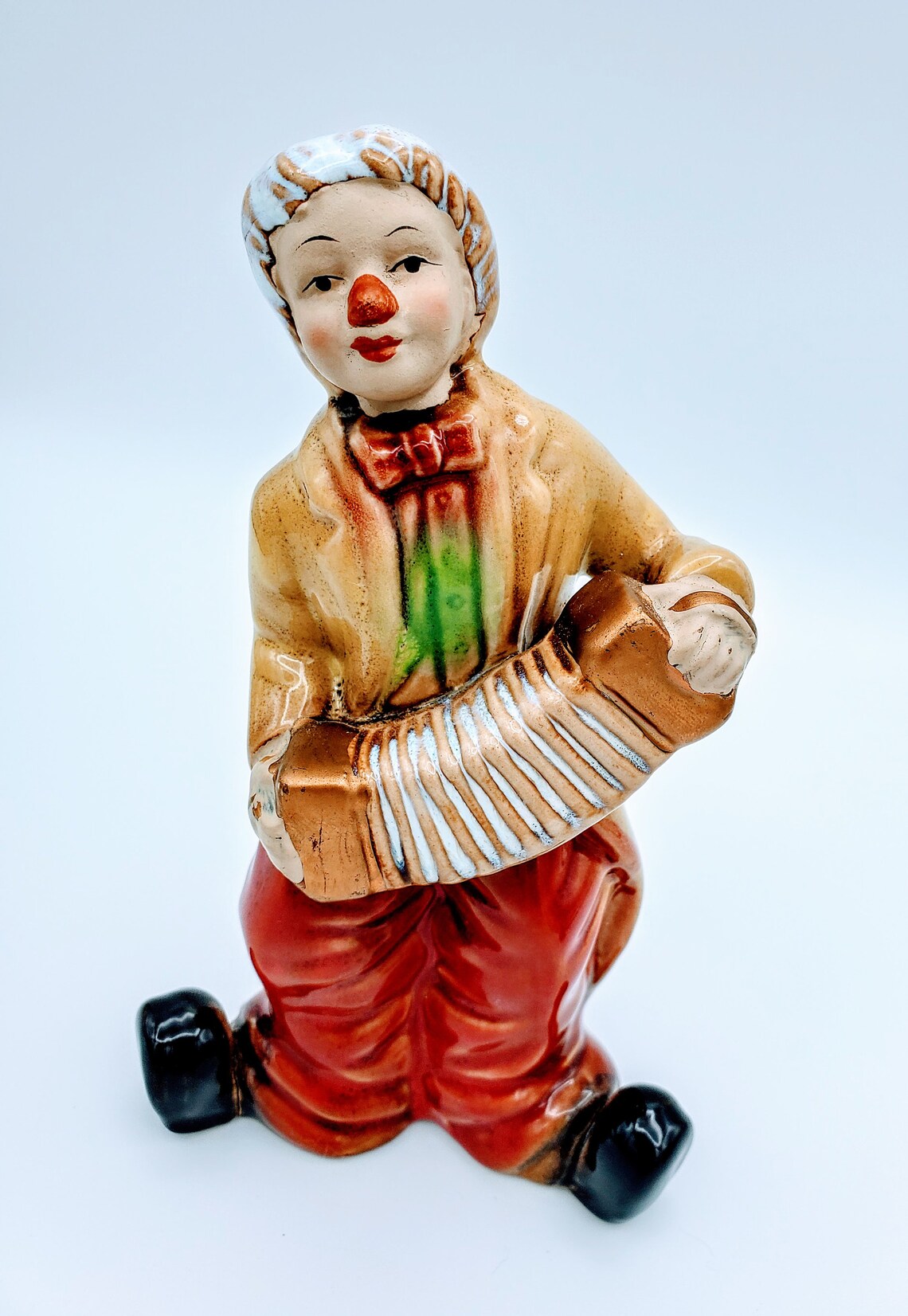 Vintage Clown Figurine Set - Etsy
