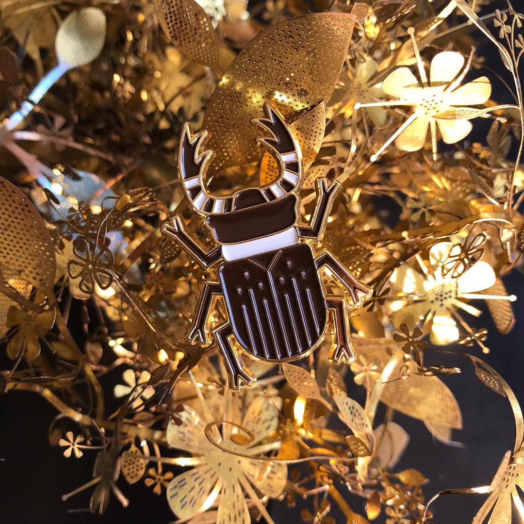 Stag Beetle Pin - Etsy