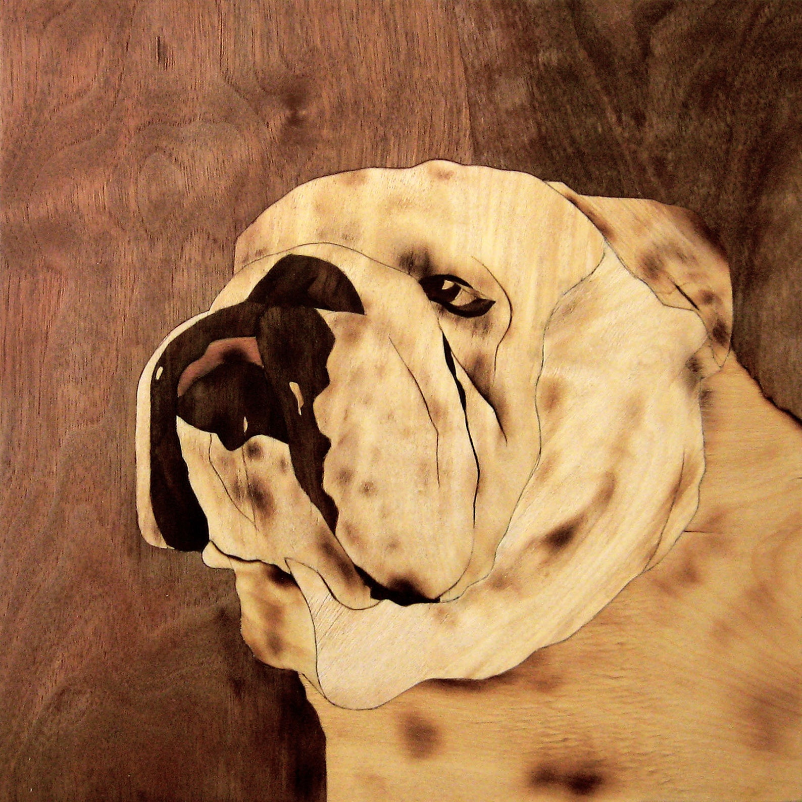 Medium Size Marquetry Portrait for You Based Your Favorite - Etsy