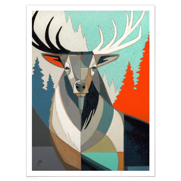 Elk Art - Etsy