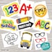 Back to School Printable Photo Booth Props | First Day of School Sign ...