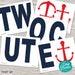 Two Cute Pennant Banner | Two Years Old | Second Birthday Banner | Boy ...
