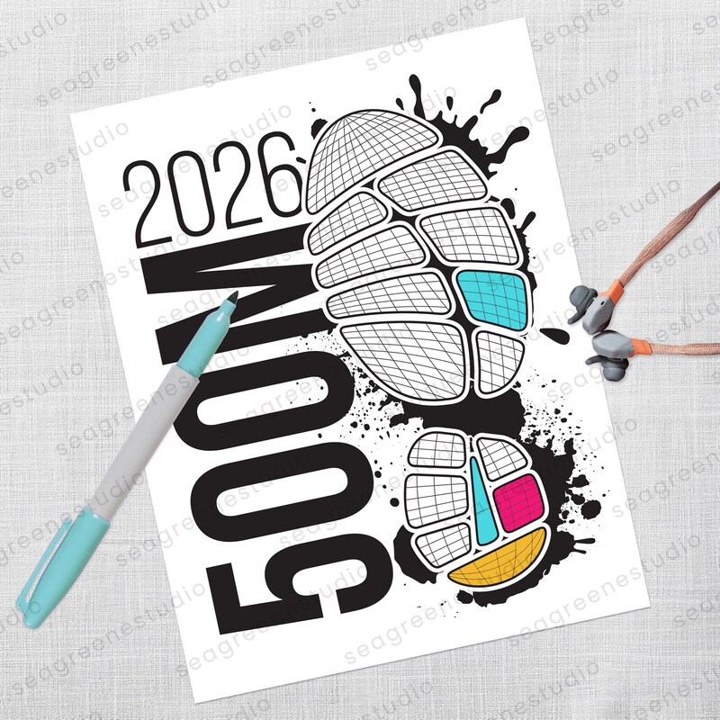 2026 Running Calendar - Etsy