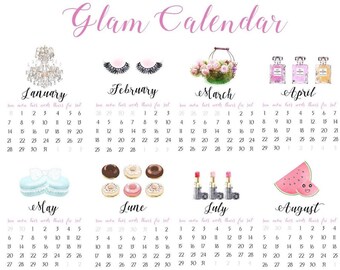 2020 Floral Calendar - Etsy