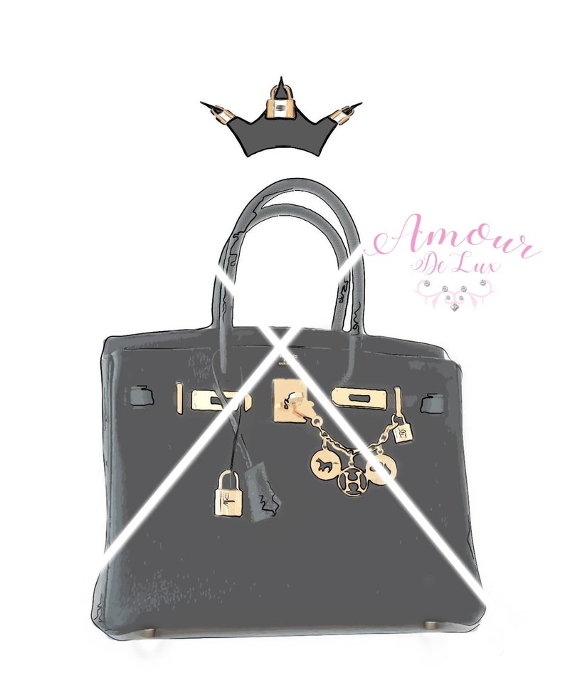 Hermes, Queen Birkin, Fashion Print, Luxury, Hermes Birkin Bag, Girly ...