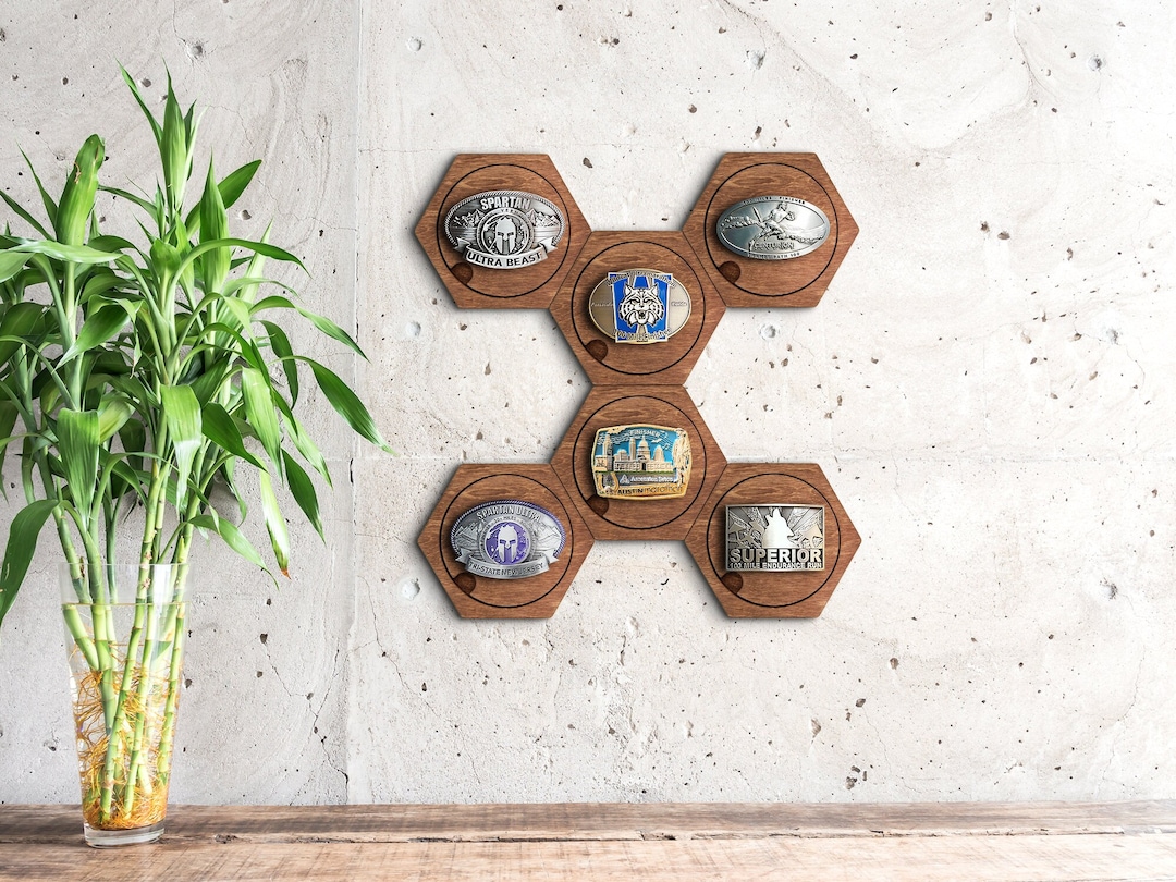 Personalized Running Buckle Display - Buckle Holder - Ultra Marathon ...
