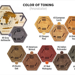 Seven Continents Club Finisher Medal Display Holder With Full ...