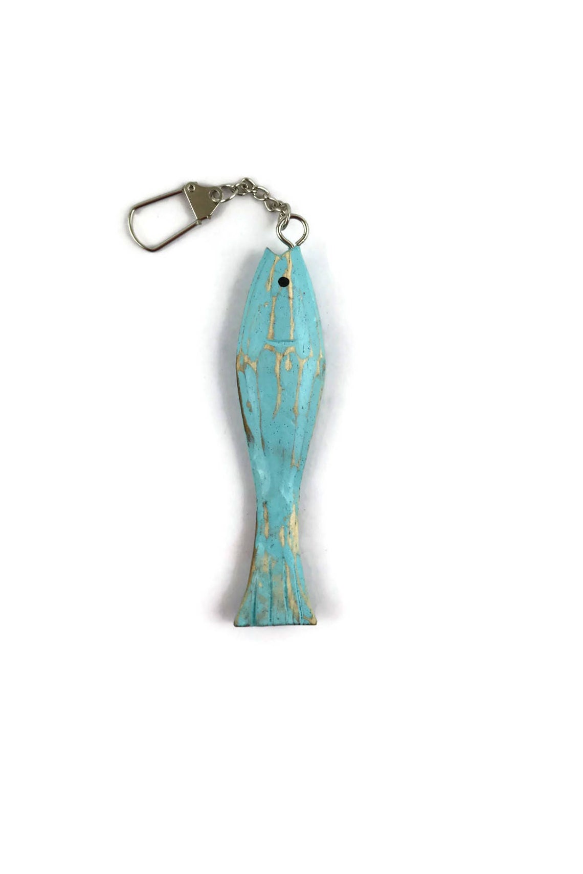 Wood Keychain Wood Fish Wood Keyholder Beach Party Favor - Etsy