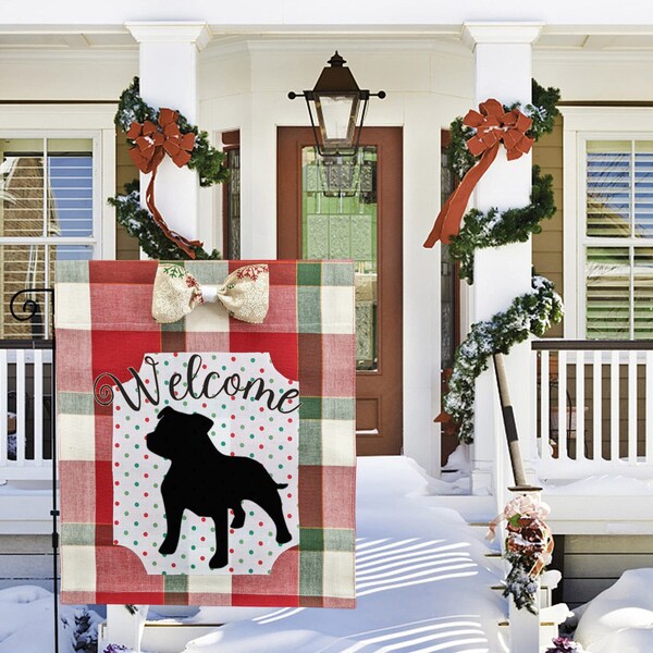 Pit Bull Welcome Sign - Etsy