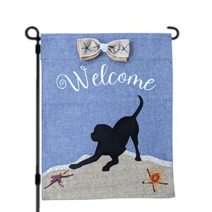 Labrador Garden Flag, Fall Lab Yard Sign, Farmhouse Pet Decor ...