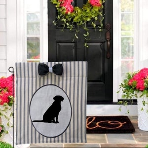 Labrador Garden Flag, Fall Lab Yard Sign, Farmhouse Pet Decor ...