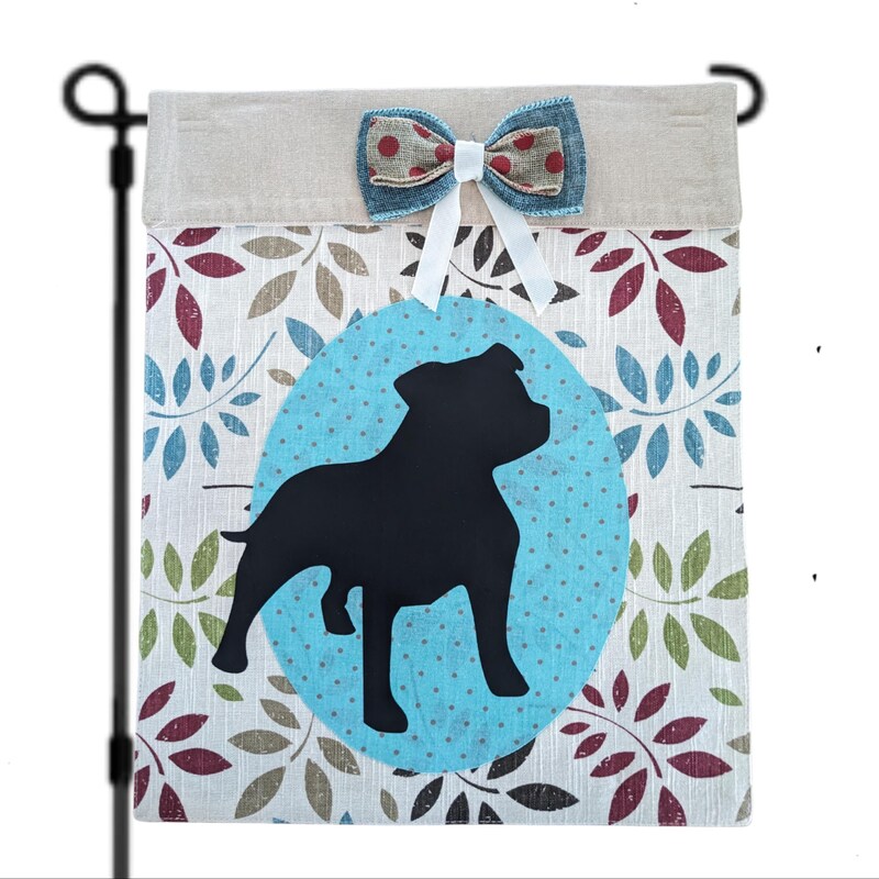 Pit Bull Garden Flag - Etsy