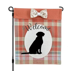 Labrador Garden Flag, Fall Lab Yard Sign, Farmhouse Pet Decor ...