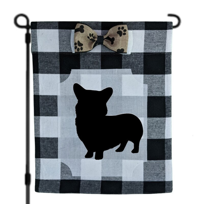 Corgi Garden Flag - Etsy