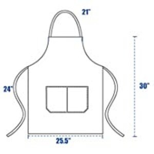 Jack Russell Terrier Apron, Funny Adult Unisex Bib Apron 2 Pockets ...