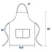 Jack Russell Terrier Apron, Funny Adult Unisex Bib Apron 2 Pockets ...