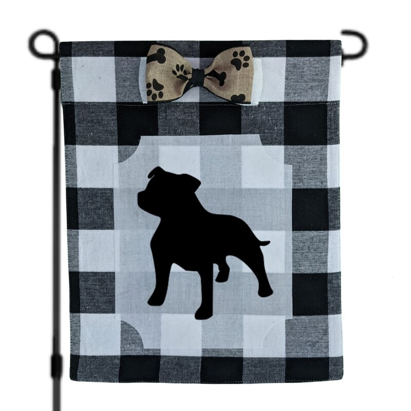 Pit Bull Garden Flag - Etsy