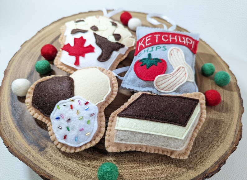 Canadian Poutine Timbits Nanaimo Bar Ketchup Chips Fabric Felt ...
