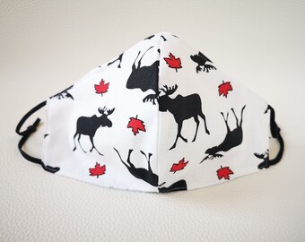 Moose Face Mask - Etsy