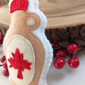 Canadian Felt Maple Syrup Tree Ornament // Maple Syrup Christmas Tree ...