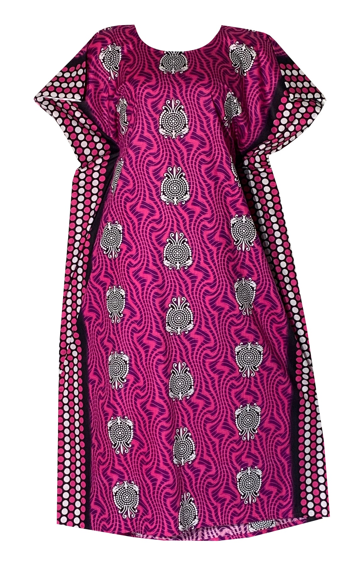 African Moomoo Caftan Dresses for Women Casual Long Beach wear | Etsy