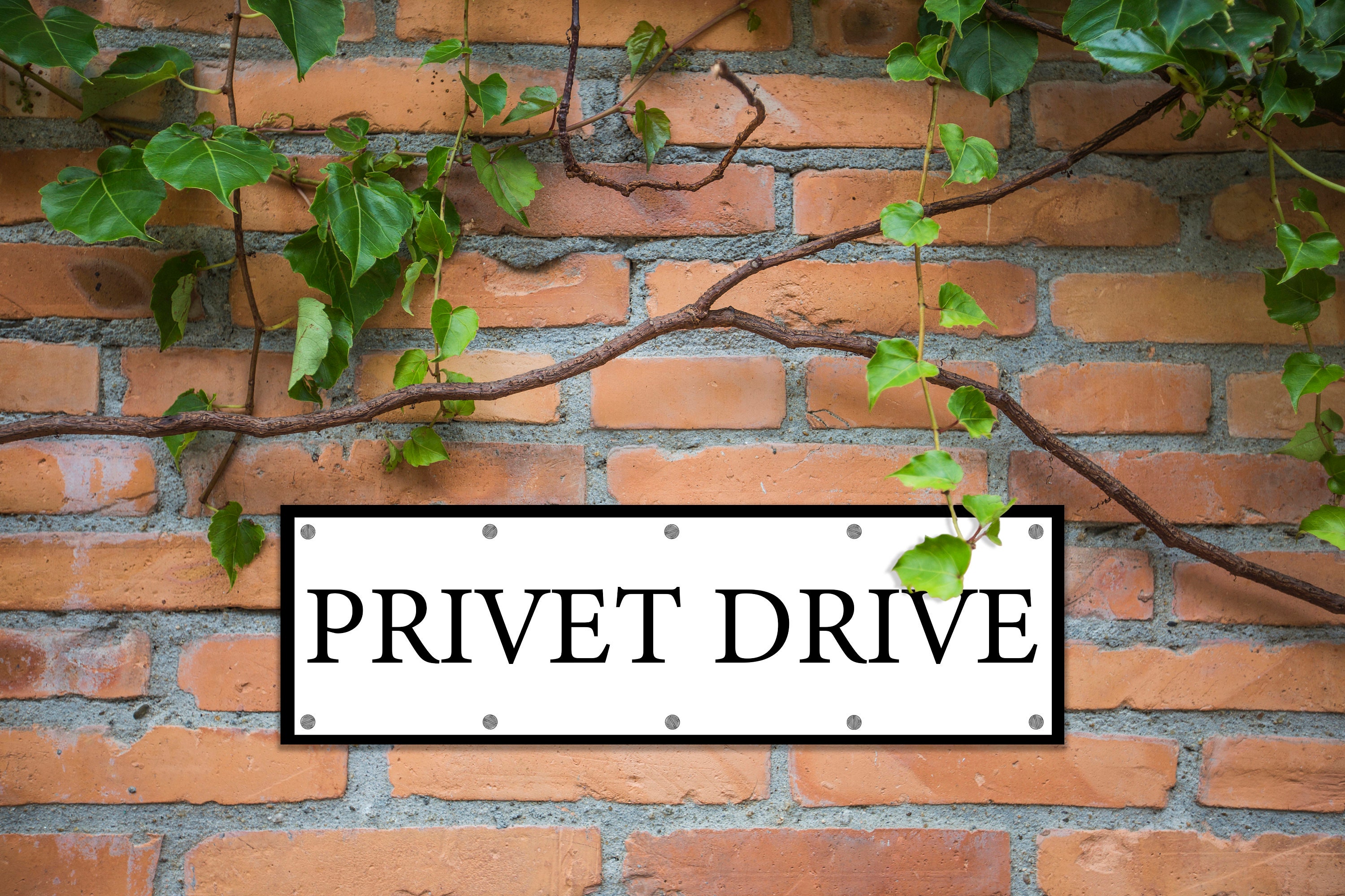 English Non-wizard Street Signs – Instant Download | Wizard-inspired ...