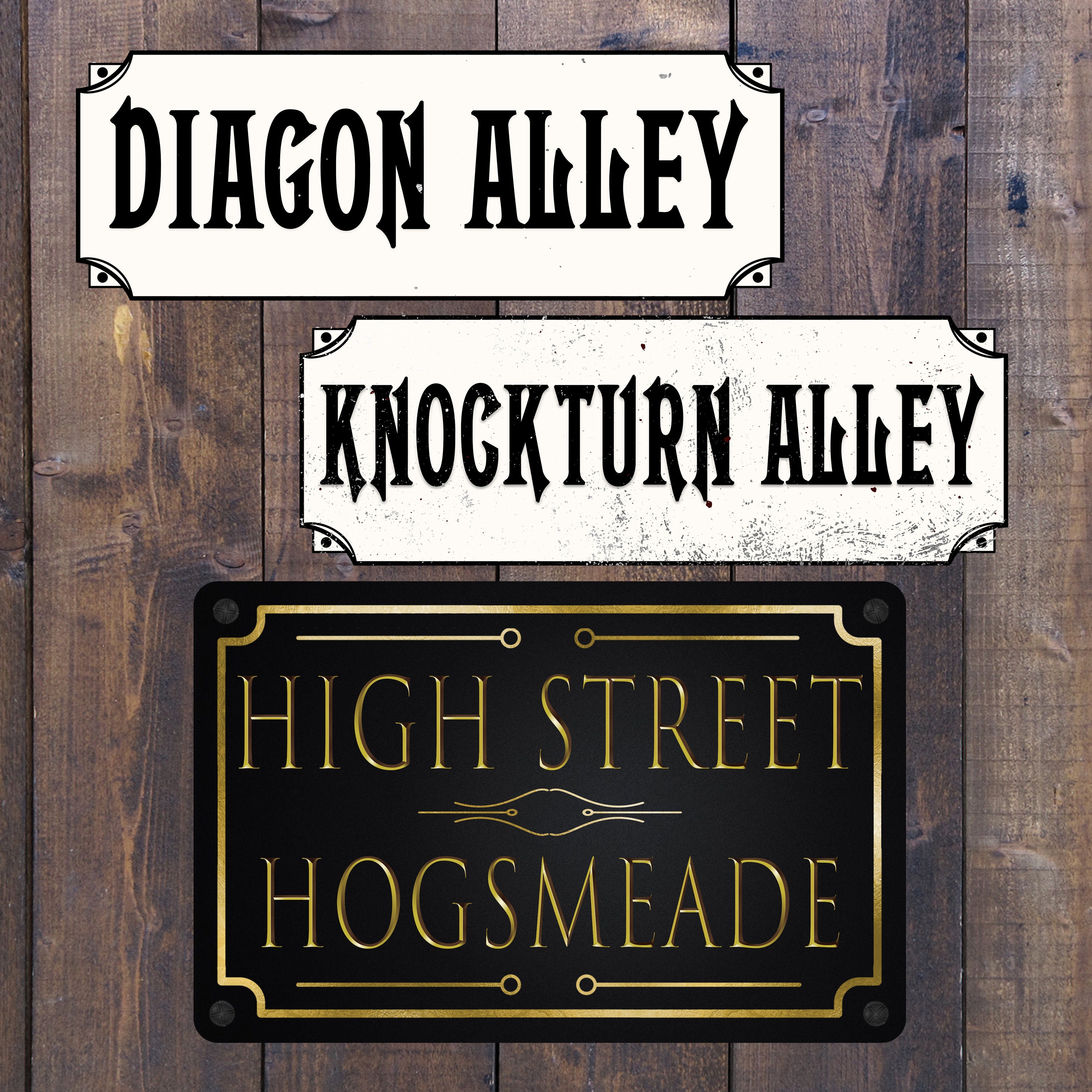 Knockturn Alley Sign